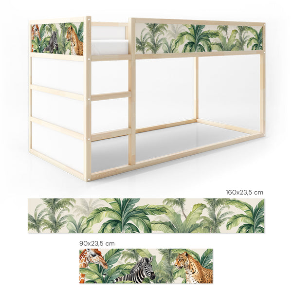 Ikea Kura Bett Aufkleber